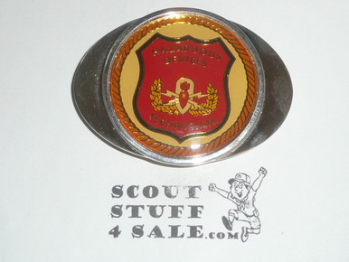 Hazardous Devices Technician (Bomb Squad) Silver Plate Belt Buckle ...