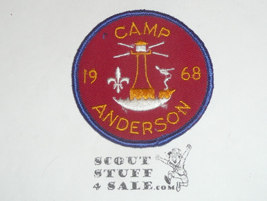 Camp Anderson Patch, 1968
