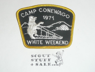 Camp Conewago Patch, 1971 White Weekend