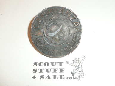 Camp Anza at Lost Valley Scout Reservation Cast Bronze Neckerchief ...
