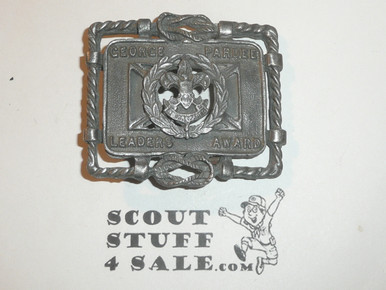 Crescent Bay Area Council George Pardee Leaders Award Cast Belt Buckle