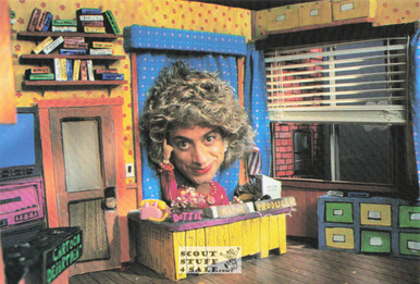 Nickelodeon Weinerville Post Card of By Classico San Francisco #050-002