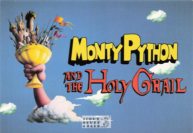 Monty Python and the Holy Grail Postcard by Classico San Francisco #108-031