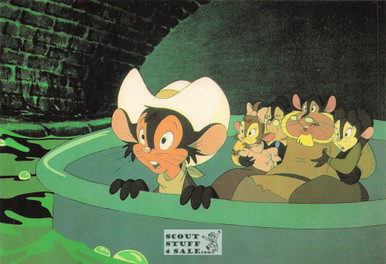 An American Tale Fievel Goes West Postcard by Classico San Francisco ...