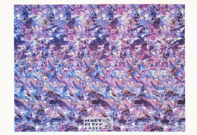 3 Dolphins - Magic Eye 3D Optical Illusion Postcard, Classico SF#512-006