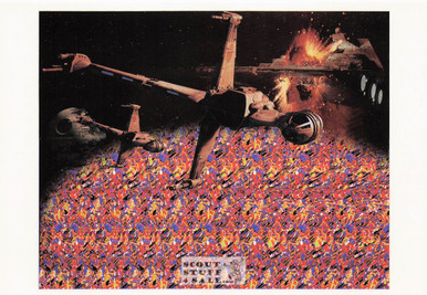 Star Wars-Magic Eye 3D Optical Illusion Postcard, Classico San ...