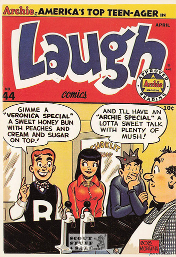 April 1951 Archie / Laugh Comic Book Cover Postcard, Classico SF #631-007