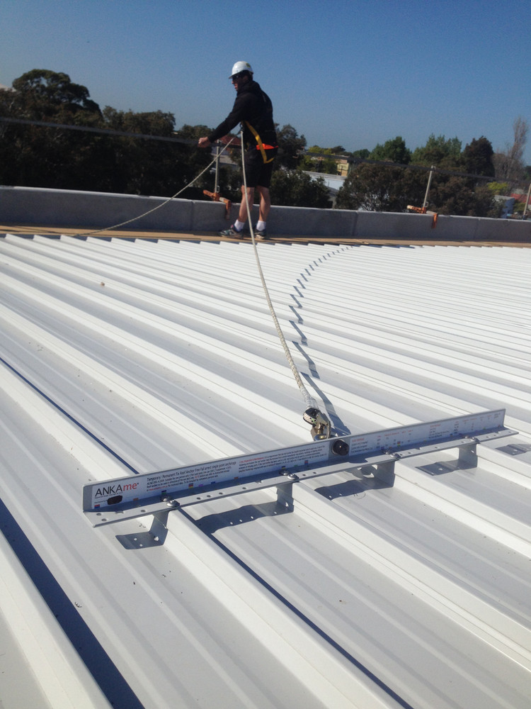 Static Line systems and roof anchor points - ANKAMe