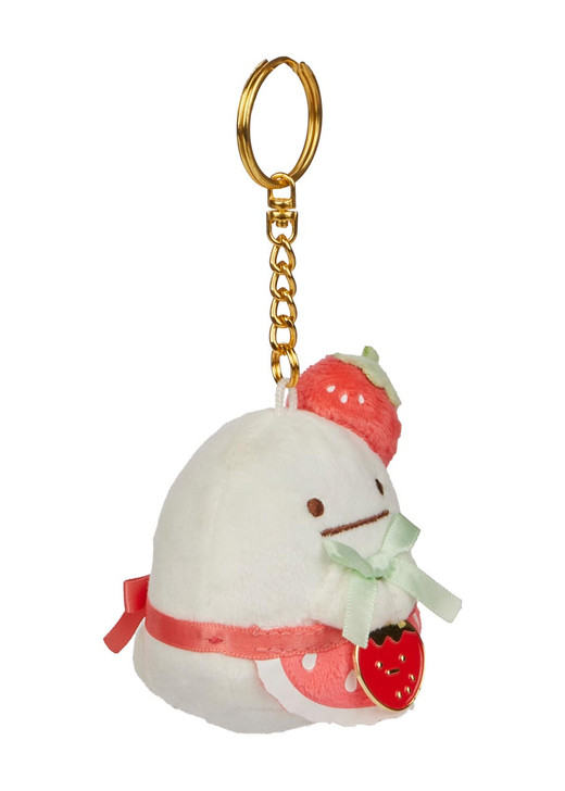 Sumikkogurashi Obake San-X Original Strawberry Series Keychain | jellybeet