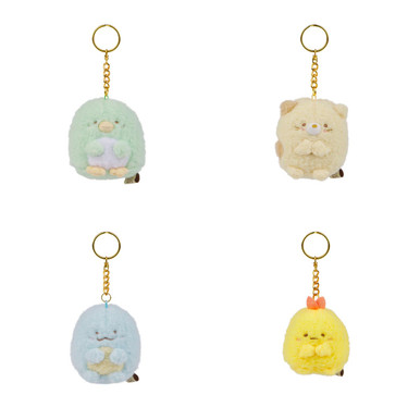 BLIND BOX Sumikkogurashi Honyagurumies Mochi Plush Keychains