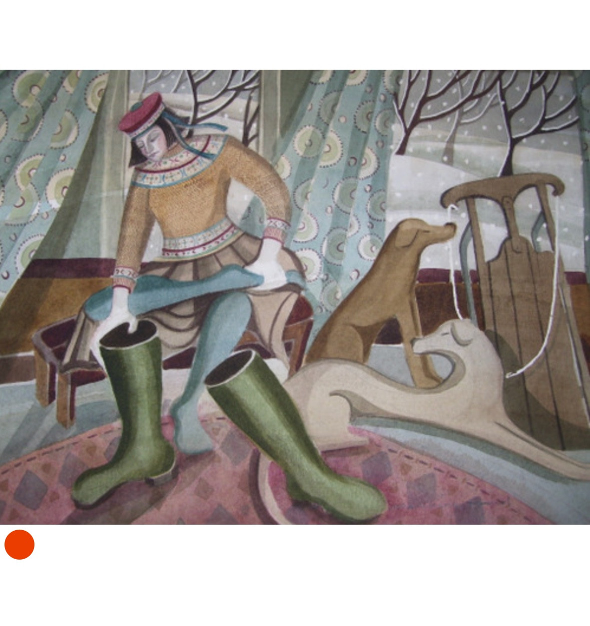 A Winters Day by Madeleine Hand SOLD - The Glasgow Gallery