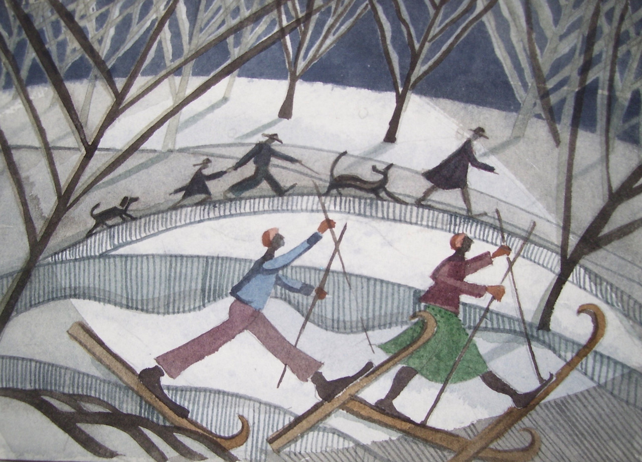 Cross Country by Madeleine Hand SOLD - The Glasgow Gallery
