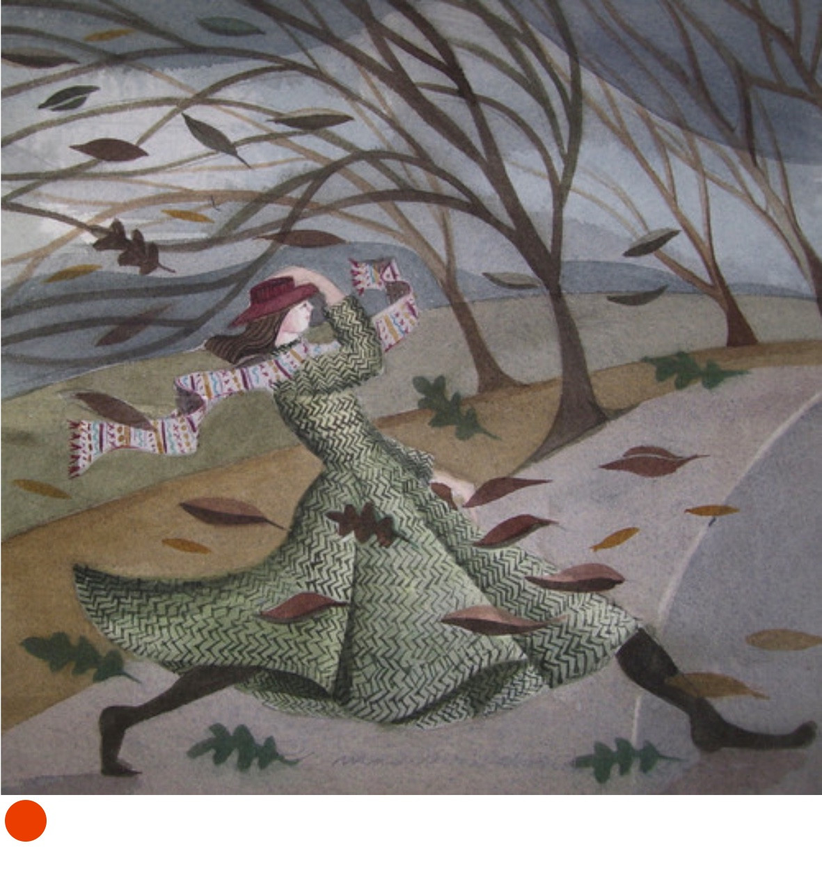 Autumn Wind by Madeleine Hand SOLD - The Glasgow Gallery