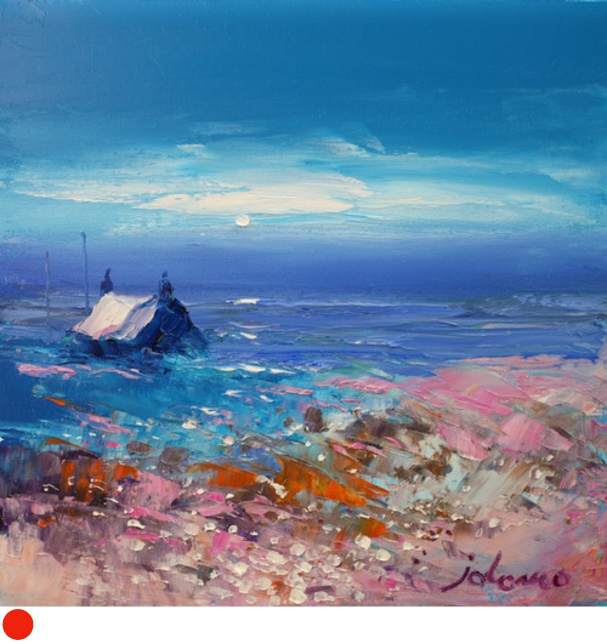 Soft Eveninglight, Isle of Bute by Jolomo SOLD