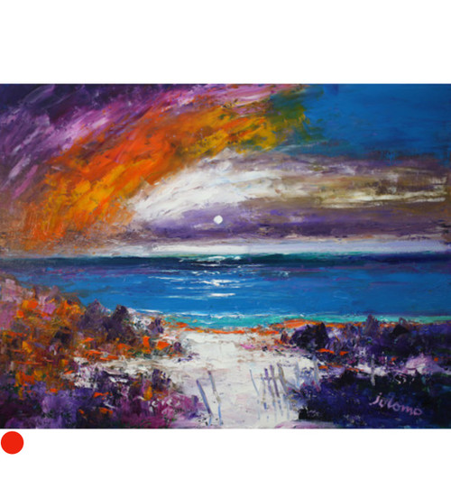 Early Morninglight Through the Gate, Isle of Iona by Jolomo SOLD