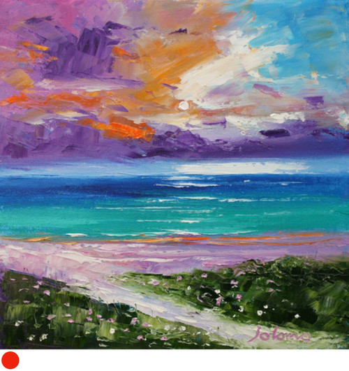 Path to the Maze Beach, Isle of Tiree by Jolomo SOLD