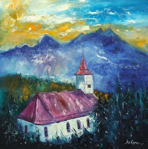 Huémoz Church, Vaud Switzerland by Jolomo