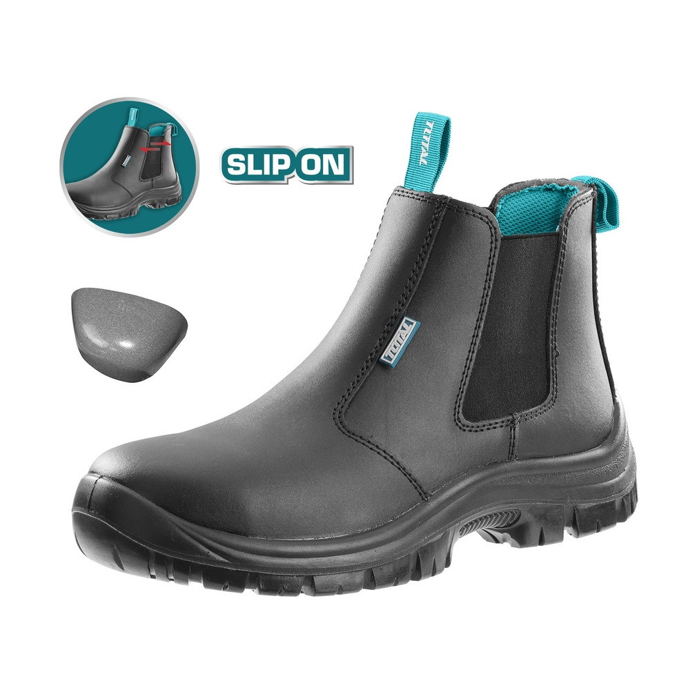SAFETY BOOTS TOTAL TSP209SB LEATHER WITH STEEL TOE - A. Ally & Sons