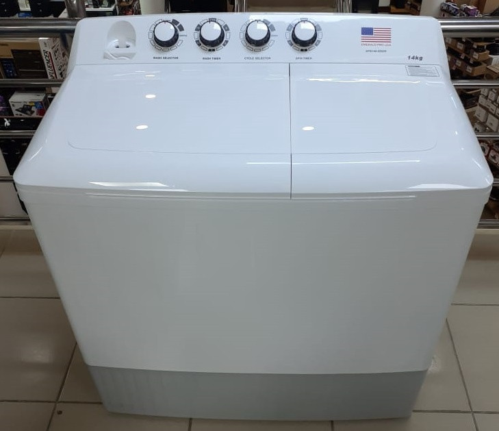 WASHING MACHINE EMERALD XPB140-8200S 14KG TWIN TUB - A. Ally & Sons