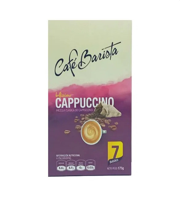 CAFE BARISTA CLASSIC BOX CAPPUCCINO MIX 7PACKS 175g - A. Ally & Sons