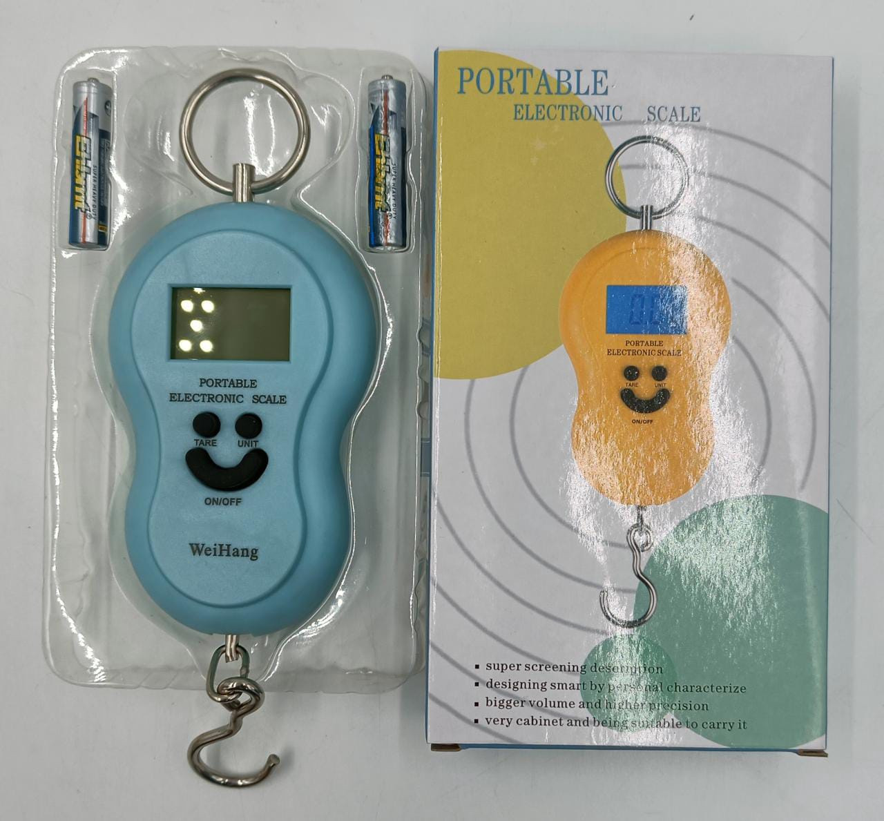 SCALE PORTABLE ELECTRIC 50KG/10G WEIHANG - A. Ally & Sons