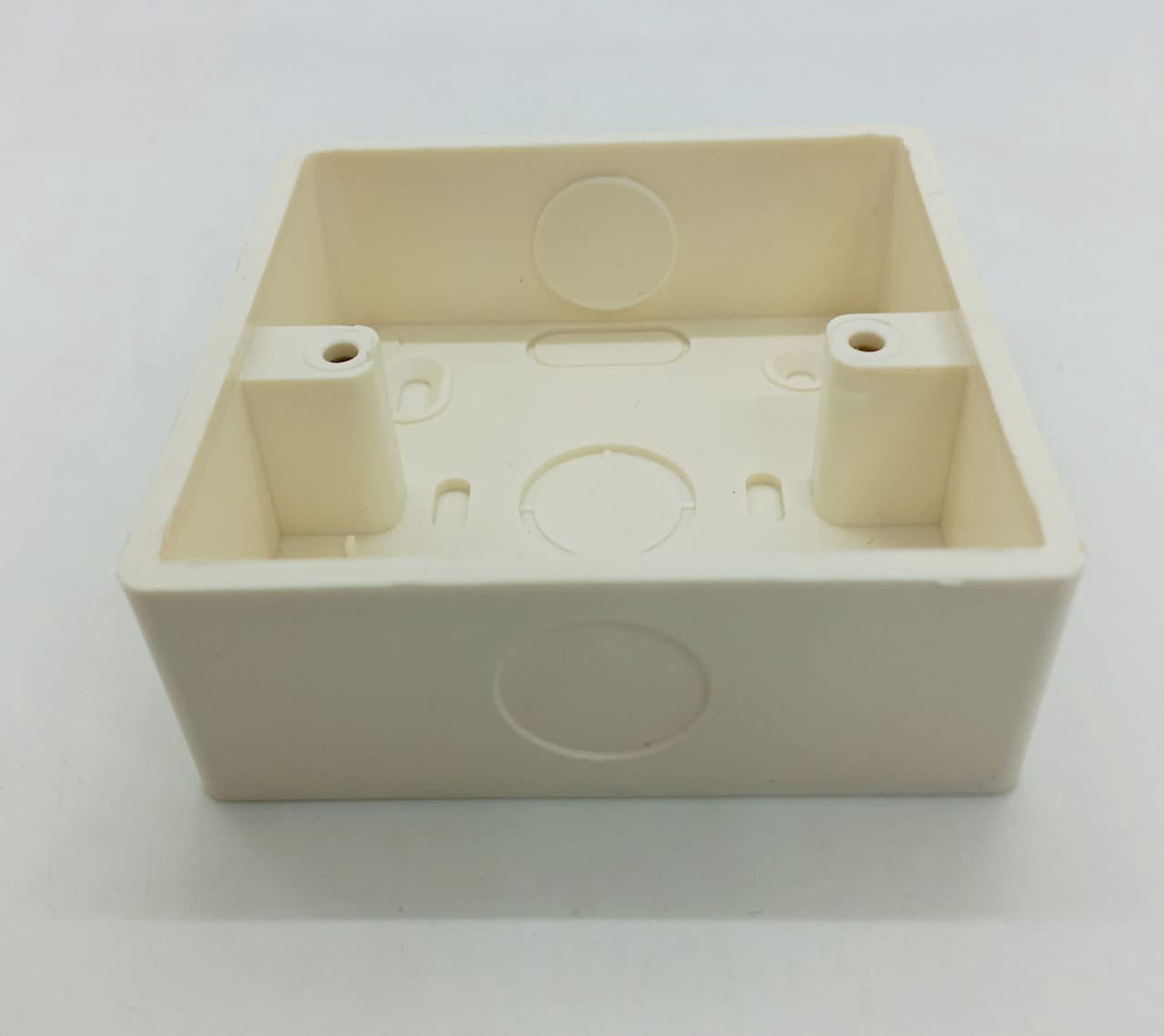 BASE PVC 3" X 3" HEAVY W/20MM KNOCKOUT - A. Ally & Sons