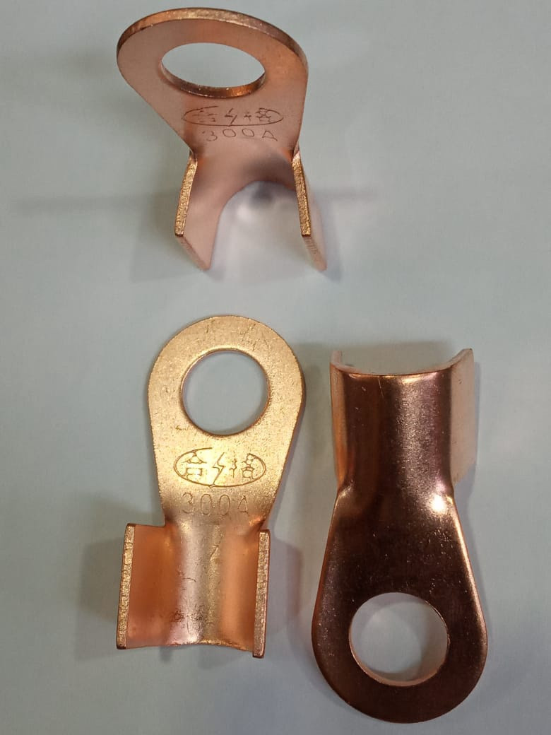 CABLE LUG TERMINAL 300A BRASS SOLD EACH - A. Ally & Sons