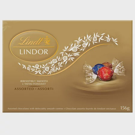 LINDT LINDOR ASSORTED CHOCOLATE BOX 156g - A. Ally & Sons
