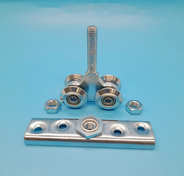 GATE ROLLERS CHROME SMALL - A. Ally & Sons