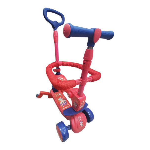 KIDS SCOOTER 4 WHEEL PUSH TYPE N369 PM-HBC50010 - A. Ally & Sons