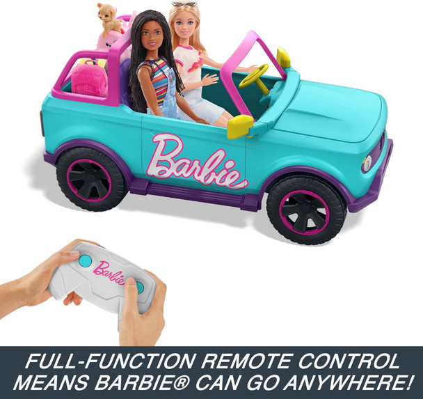 Toy Barbie Hot Wheels SUV Remote-Control - A. Ally & Sons