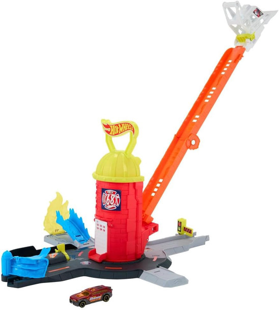 Toy Hot Wheels Fire Station Rescue - A. Ally & Sons
