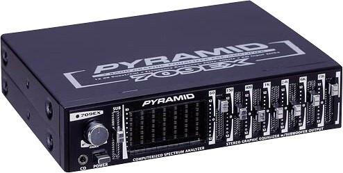 EQUALIZER CAR PYRAMID 709EX PRE-AMP - A. Ally & Sons