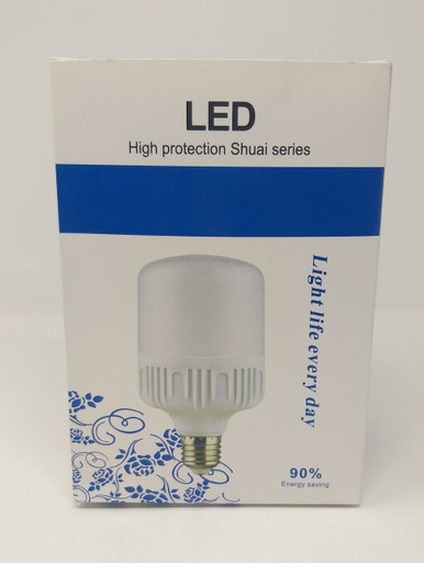 BULB LED 40W 110-265 ROUND ROHS SHUAI SERIES 6500K - A. Ally & Sons