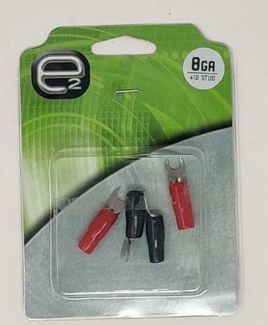 CABLE LUG TERMINAL E2 EBS84 8G SPADE 4PCS PACK - A. Ally & Sons