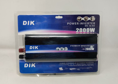 INVERTER DIK 1000W (2000W PEAK) 12V-110V - A. Ally & Sons
