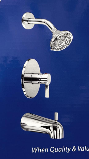 TUB & SHOWER MIXER DURAFLOW COLORADO DURTNSCOL1 - A. Ally & Sons