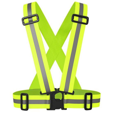 SAFETY BELT REFLECTIVE GREEN XXL FGY-1094 - A. Ally & Sons