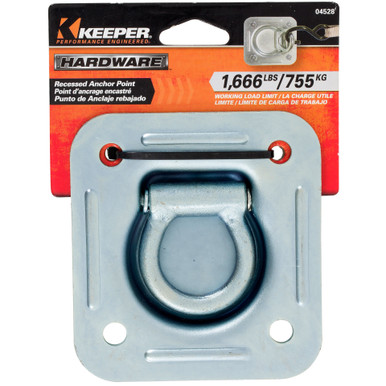 RECESSED ANCHOR POINT KEEPER 755KG 04528 - A. Ally & Sons
