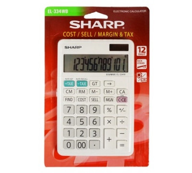 CALCULATOR SHARP EL-334WB - A. Ally & Sons
