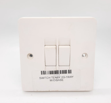 SWITCH TENBY 2G-1WAY W/O/BASE - A. Ally & Sons