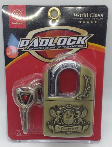 PADLOCK WORLD CLASS 60MM #C6-60H ANBOUD - A. Ally & Sons