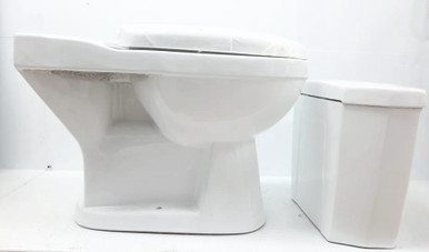 TOILET SET TWYFORD S-TRAP CLOSED COUPLED WHITE COMPLETE - A. Ally & Sons