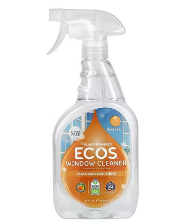 ECOS WINDOW CLEANER FOR A BRILLIANT SHINE VINEGAR STREAK FREE 650ml ...