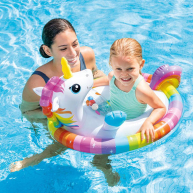 POOL INTEX 59570NP 33" x 23" KIDS BABY FLOAT - A. Ally & Sons