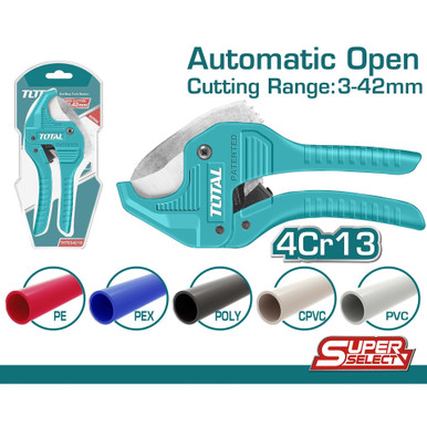 PIPE CUTTER TOTAL THT534216 3-42MM - A. Ally & Sons