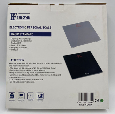 SCALE BATHROOM FF1976 A16884 PERSONAL DIGITAL - A. Ally & Sons