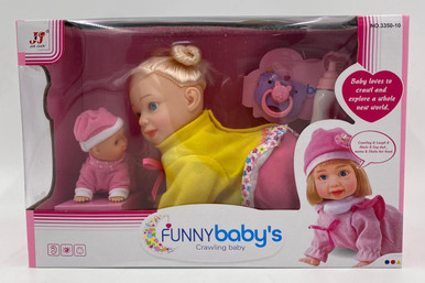 Toy Baby Doll Funny Baby s Crawling Baby R001 A. Ally Sons