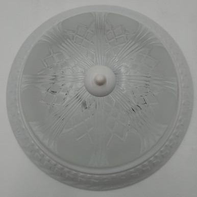 LIGHT FIXTURE CEILING 1070-2C WH 12.5" 2-BULBS - A. Ally & Sons