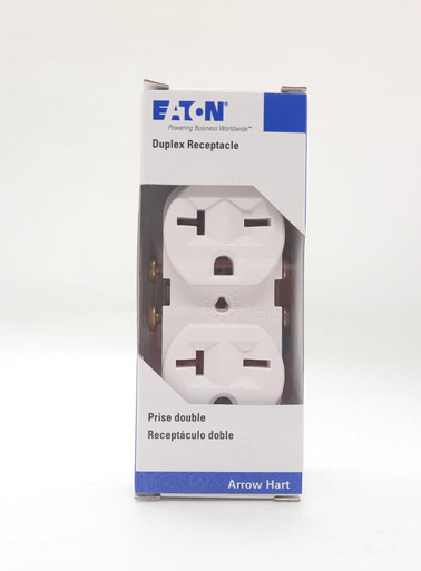 POINT DUPLEX OUTLET 20AMPS 250V EATON/EAGLE 815W - A. Ally & Sons